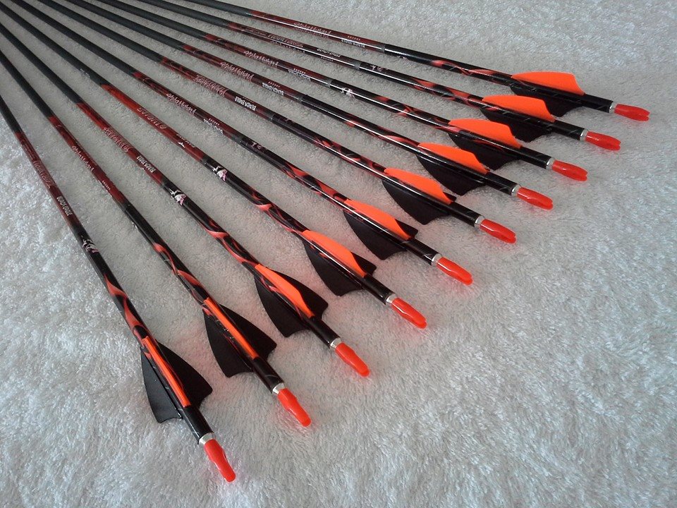 Arrow wraps Fernando Sencadas e torre para vanes Bohning blazer helical