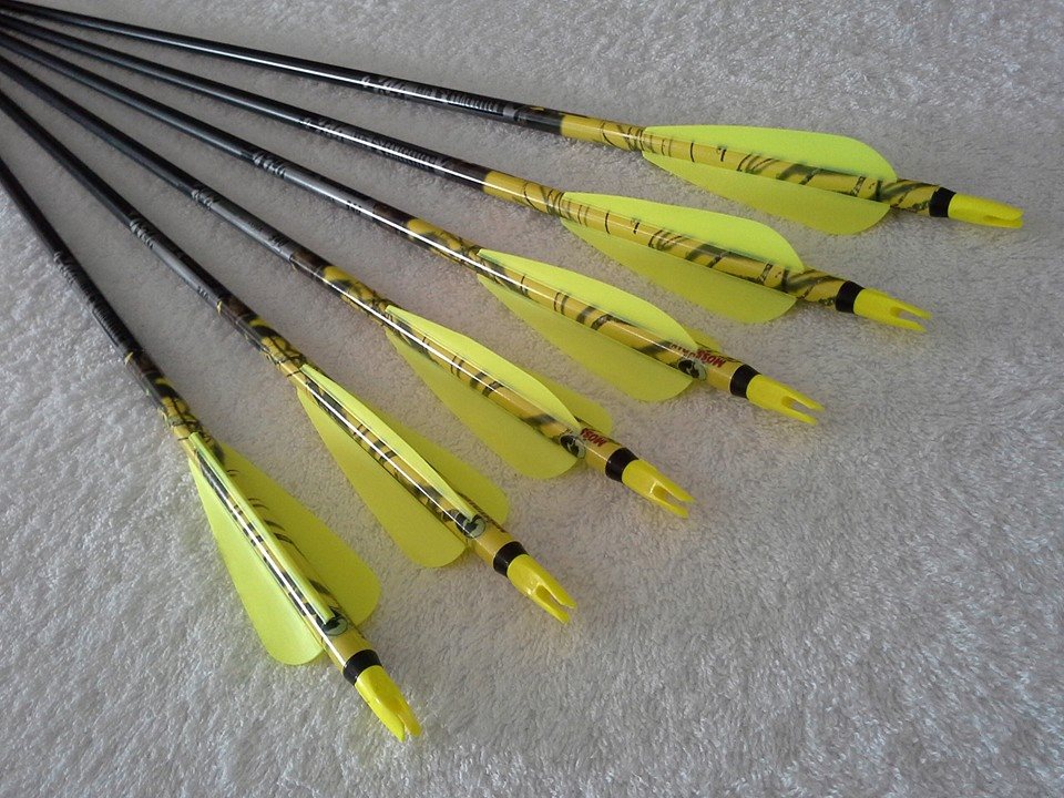 Arrow wraps Fernando Sencadas e torre para vanes Bohning blazer helical