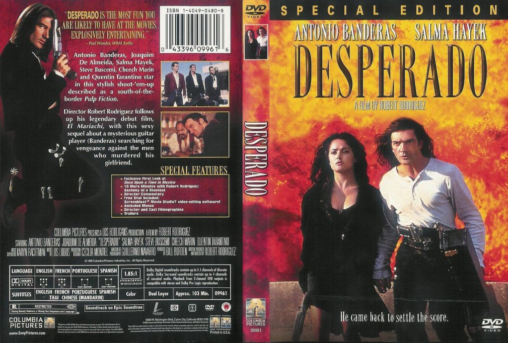 Desperado (1995) Antonio Banderas & Salma Hayek