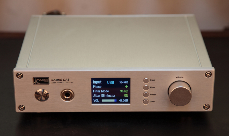 YULONG SABRE DA8 32bit 384khz DSD DAC