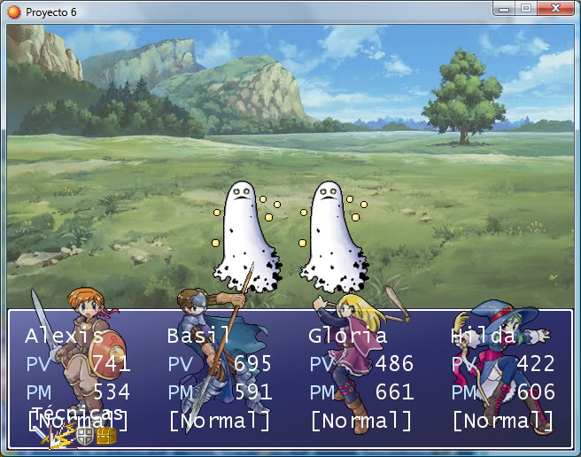 [RPGXP] Iconos en el menu de batalla