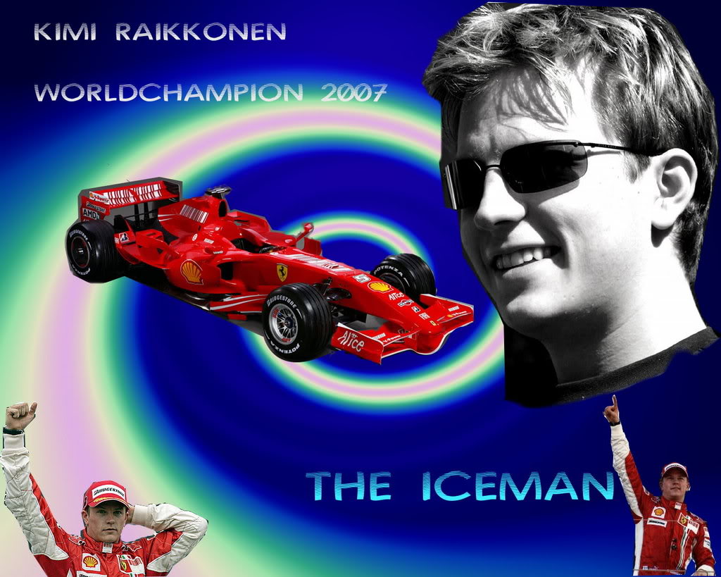 Kimi Raikkonen Wallpaper Iceman