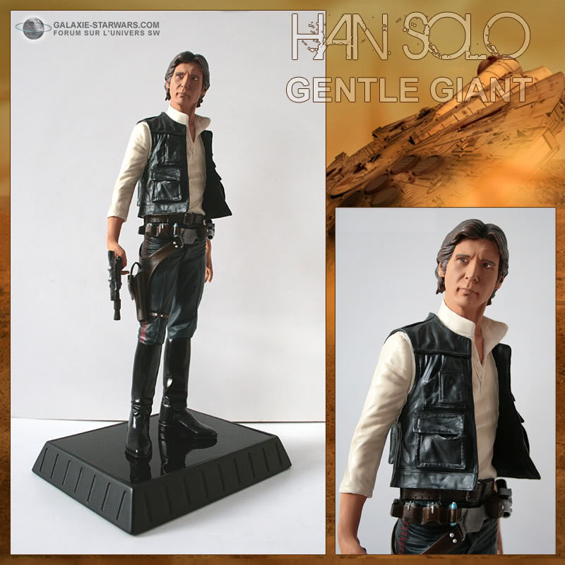 Statue Han solo gentle giant nouvelles photos