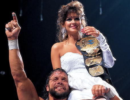 21 years ago; Savage wins the WWE Heavyweight Title @ WM IV