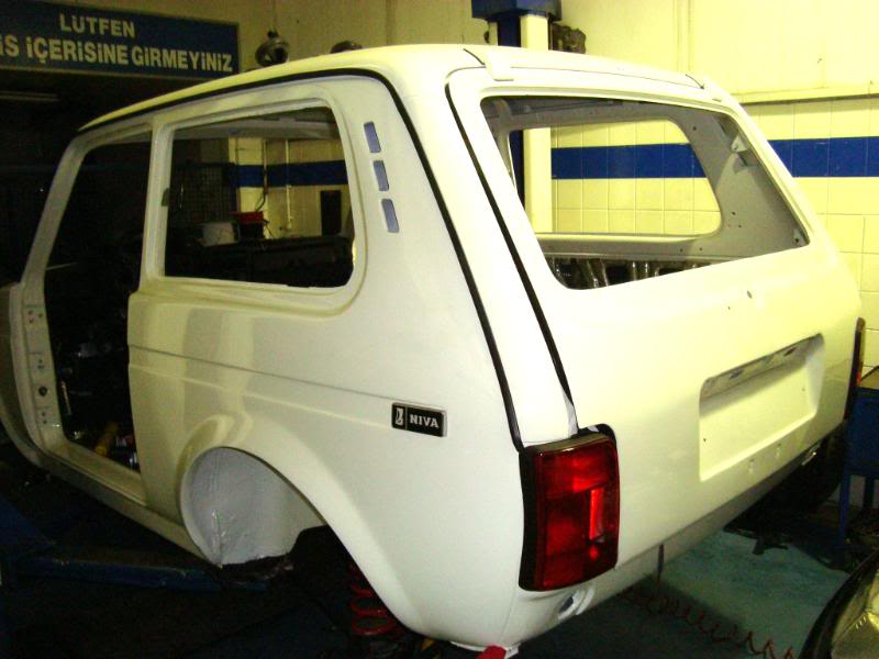 Lada Niva 1997 renewal and modification turkey