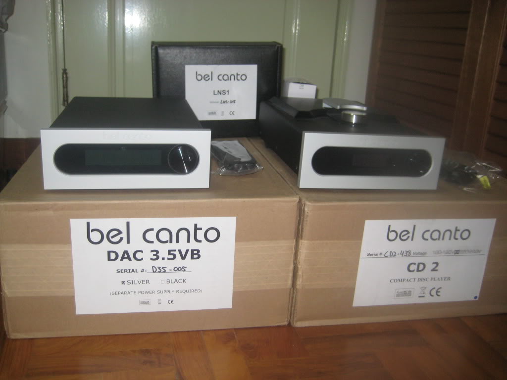 Bel Canto CD-2 with LNS1 and DAC 3.5 VB (Used)