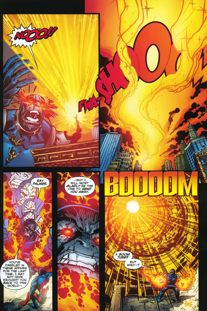 Un tributo a Darkseid, el amo del planeta Apocalipsis.