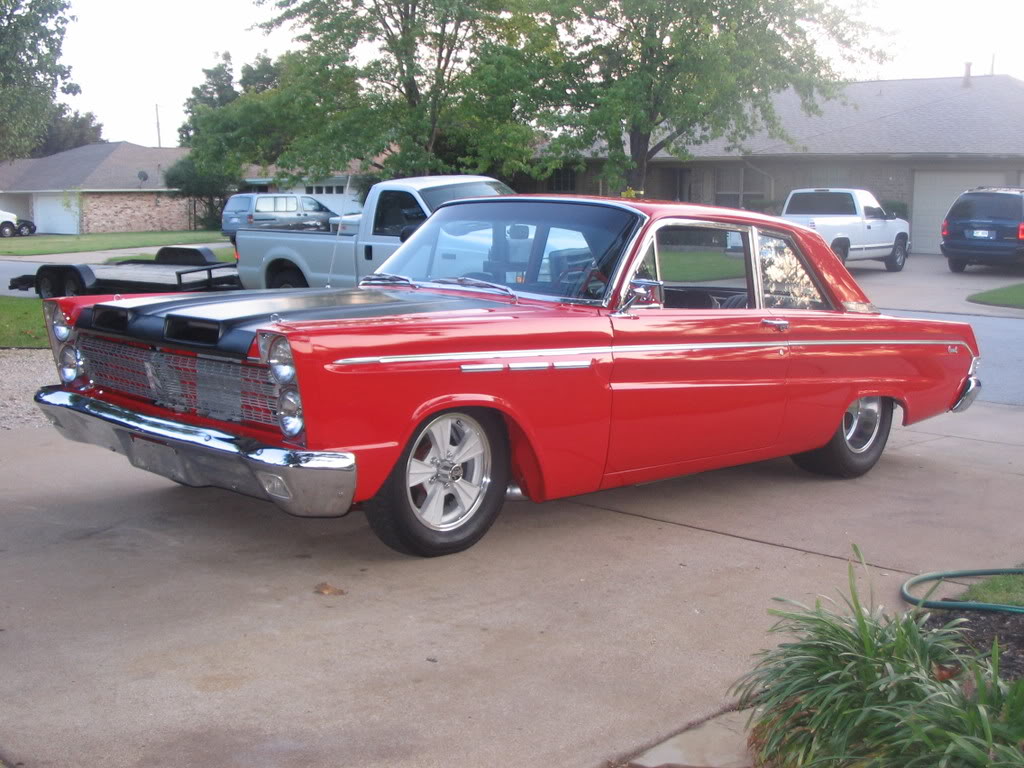 Two hoods for a 65 comet