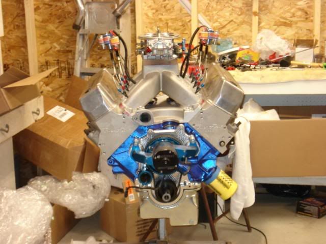 I got the bling!!! pics of motor wit danny bee