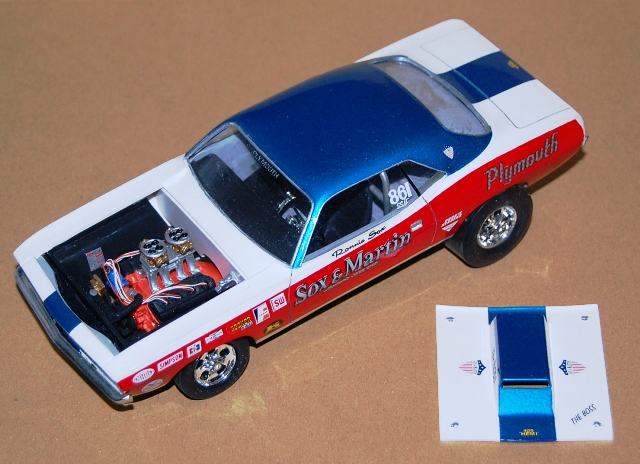 Sox & Martin Plymouth Hemi Cuda Pro Stock