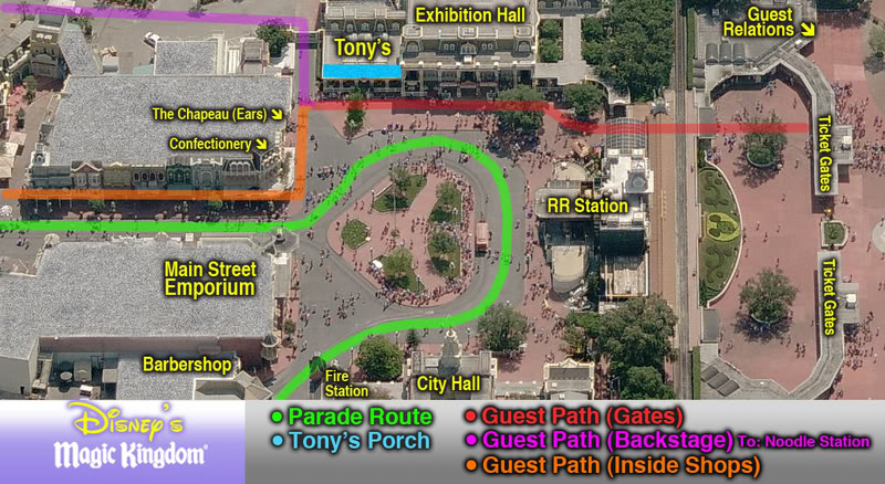 [Magic Kingdom] Main Street USA: nouvelle allée parallèle et refonte de ...