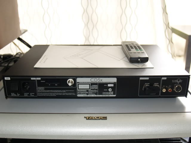 Naim CD5X CD Player。（Used。）