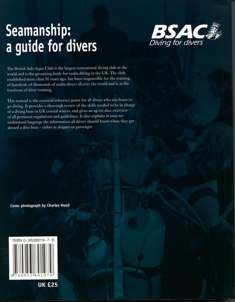 Le guide BSAC du bateau pour les plongeurs