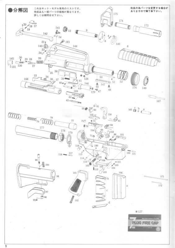 Marushin XM177E2 Instruction Manual