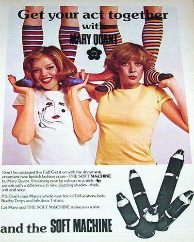 NEW Mary Quant Cosmetics & Perfumes Ads 1970s