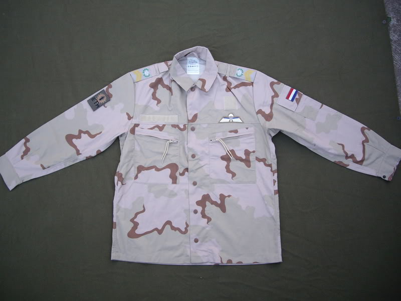 3 COLOUR DESERT CAMOUFLAGE UTILIZED BY COALITION FORCES