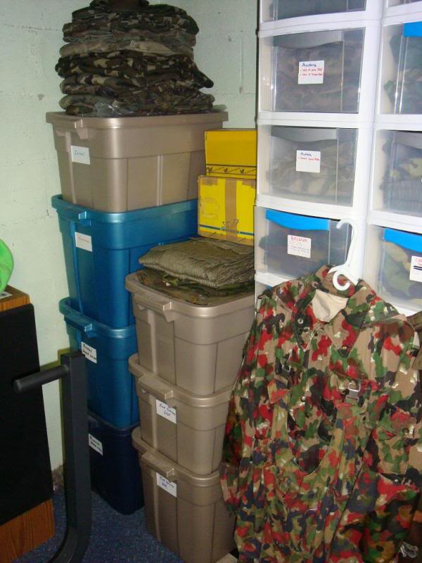 Bond's NEW updated STORAGE AREA...