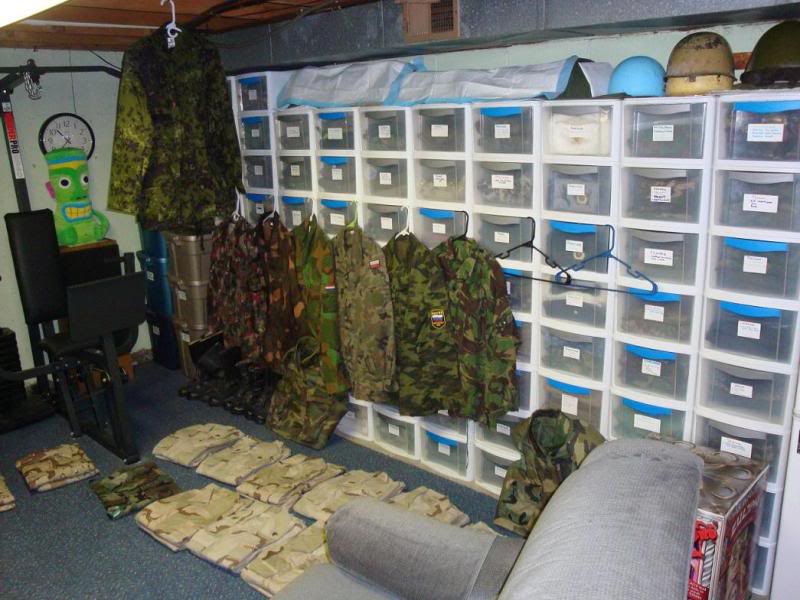 Bond's NEW updated STORAGE AREA...
