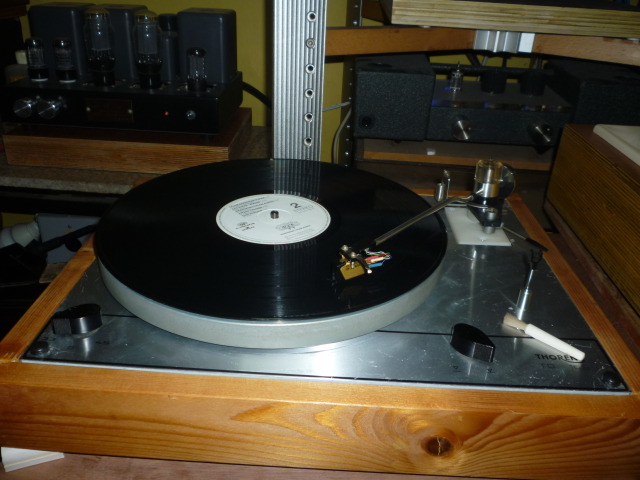 Thorens TD 165 with Sonus Unipivot tonearm (used)