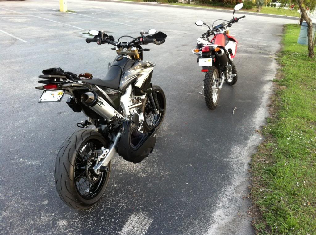 My 2012 wr250r to x conversion