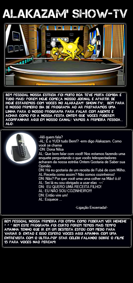 ALAKAZAM' Show TV!