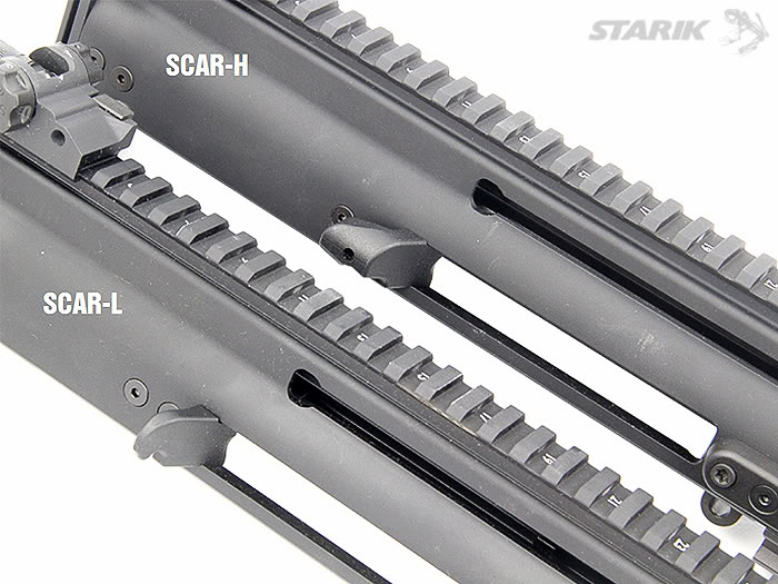 Les pièces spécifiques du SCAR-L et du SCAR-H