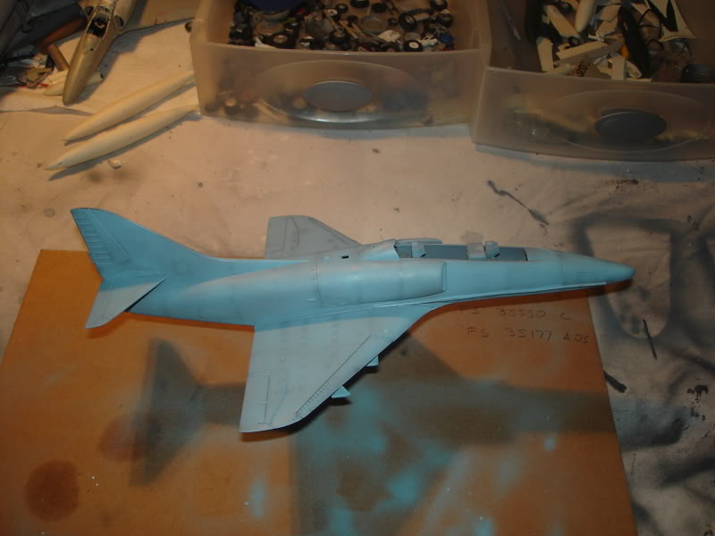 A-4 L escala 1/48 restauraciones