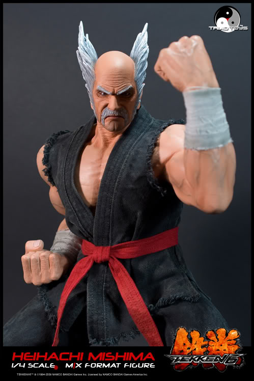 Lançamento: 1/4 Scale Heihachi Mishima MIX Format Figure - Novas fotos!