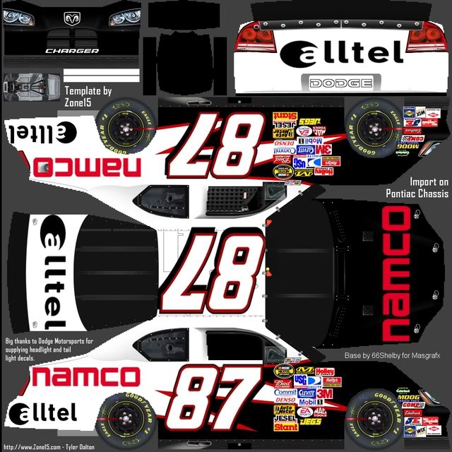 2012 "End of the World" Season NASCAR Nextel Cup Series showroom