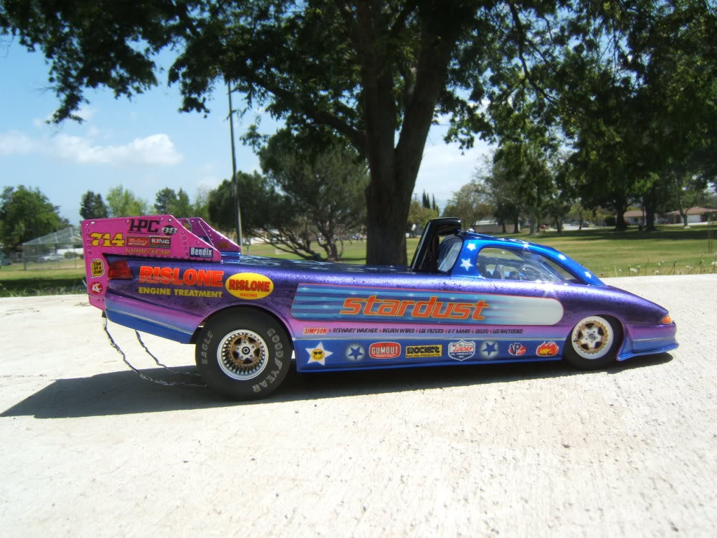 "Stardust" jet car