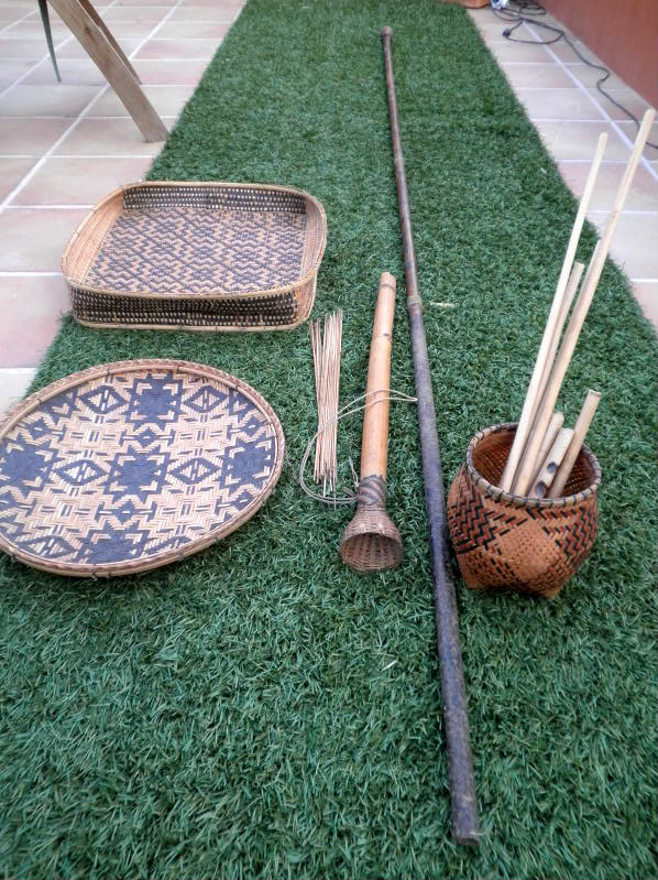 Cerbatana de los indios Panare.