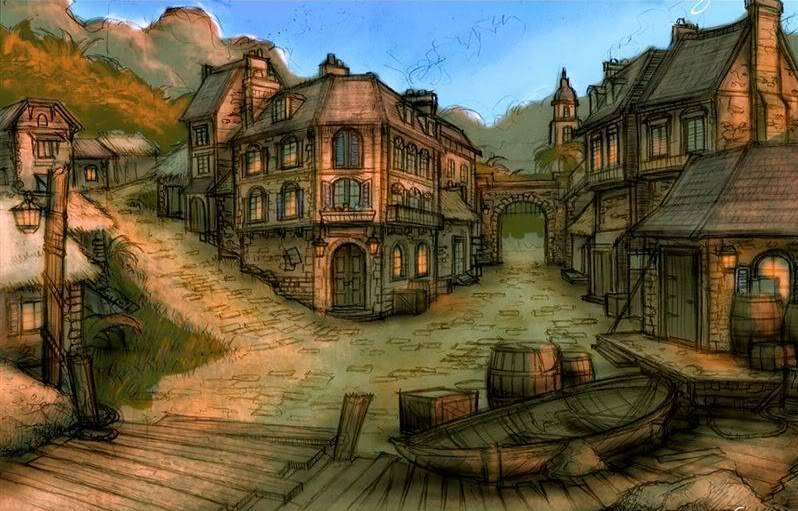 Pirate terrain.