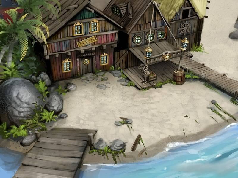 Pirate terrain.