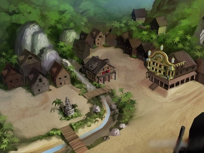 Pirate terrain.