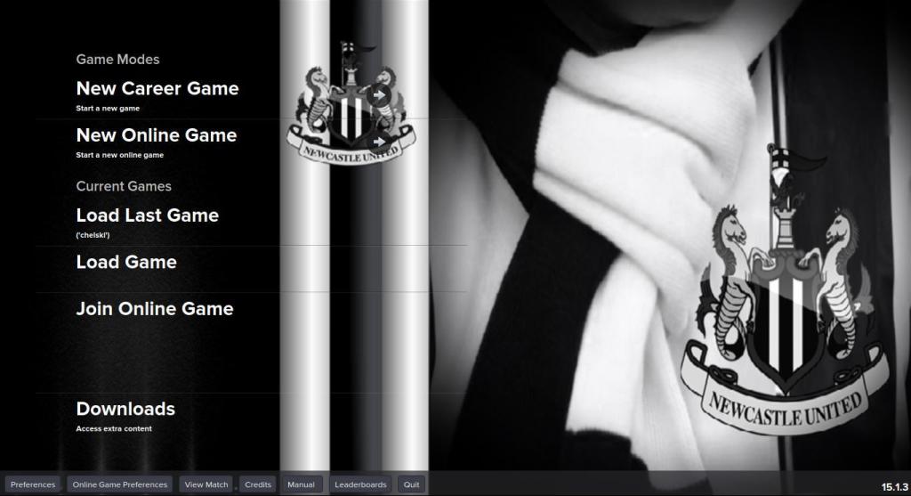 Main Menu Backgrounds (Screen Shots)