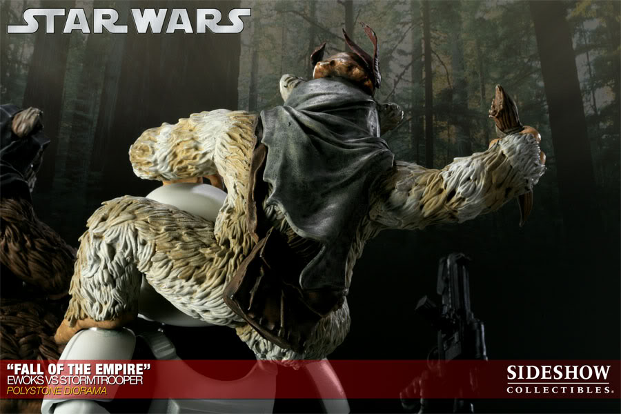 "Fall of the Empire" – Ewoks vs. Stormtrooper Diorama