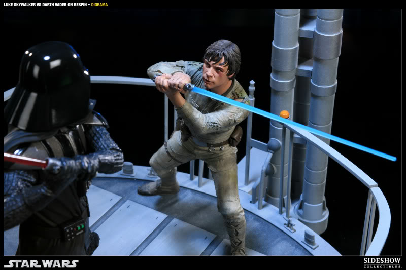 Sideshow - Luke Skywalker VS Darth Vader on Bespin Diorama