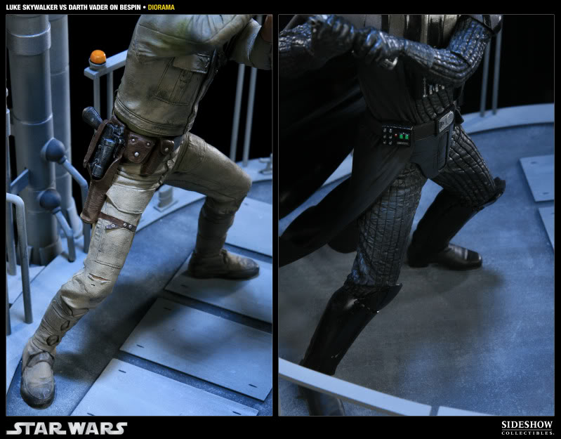 Sideshow - Luke Skywalker VS Darth Vader on Bespin Diorama