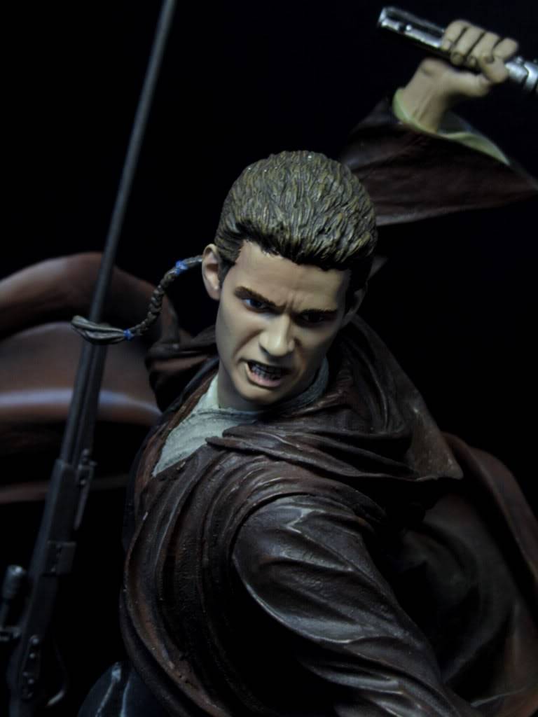 Anakin Skywalker VS Tusken Raiders - Diorama - Sideshow Collectibles