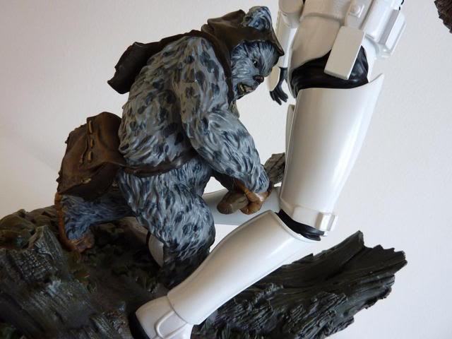 "Fall of the Empire" – Ewoks vs. Stormtrooper Diorama