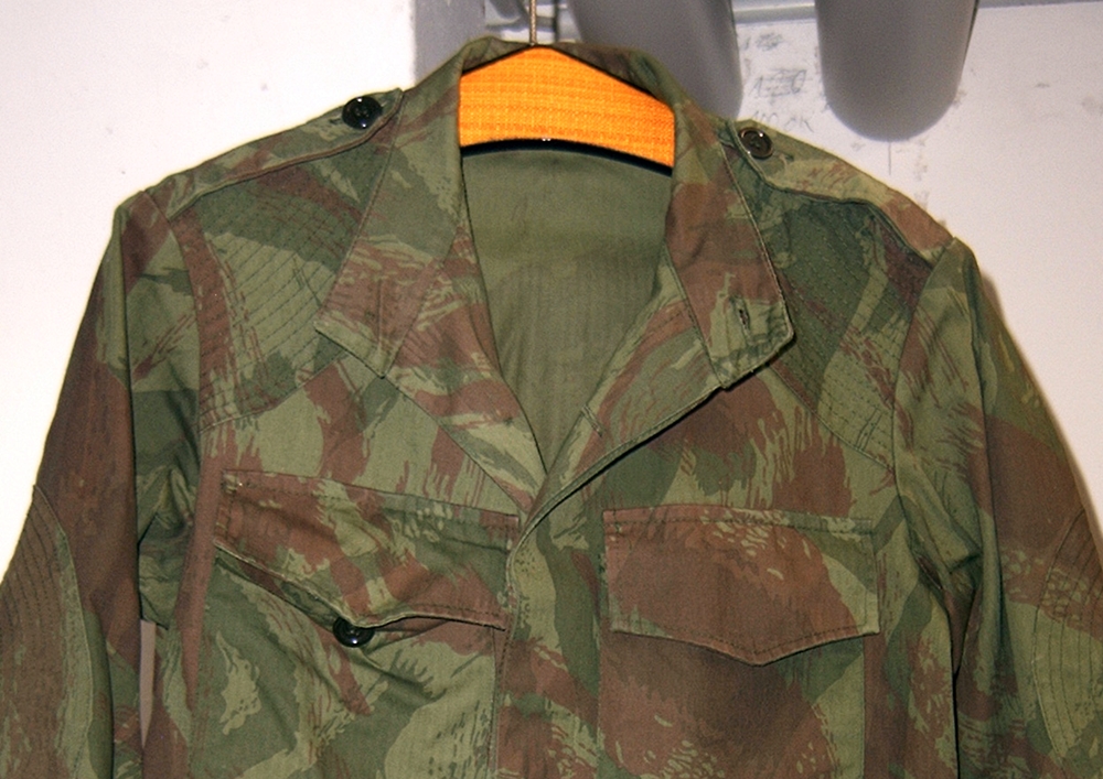 Lizard Camo Combat Jacket - No Label