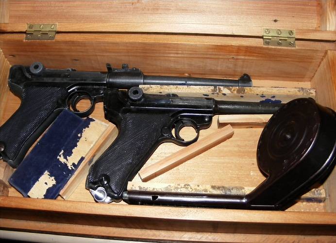 Trommel Magazine Luger -Presentation Box