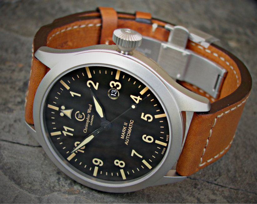 My Newest............Christopher Ward C8 PILOT MK II - VINTAGE EDITION ...