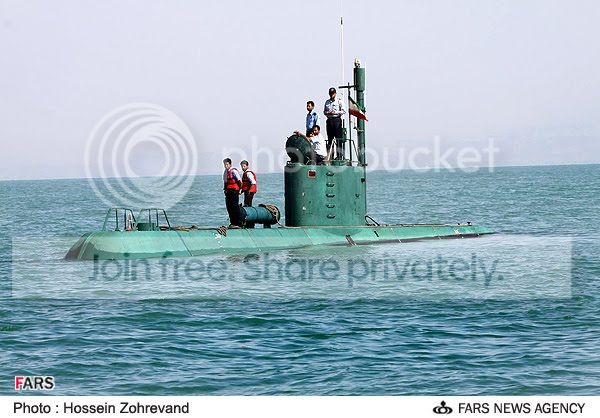 Pequenos submarinos Iranianos