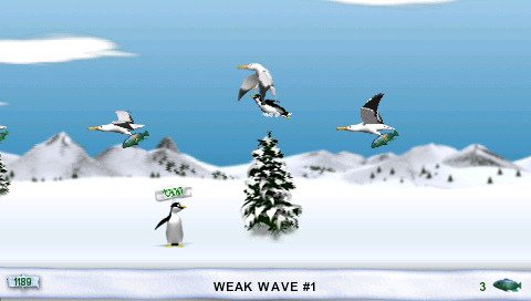 Yeti Sports Pingu Throw