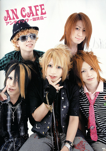 distintos estilos de visual kei