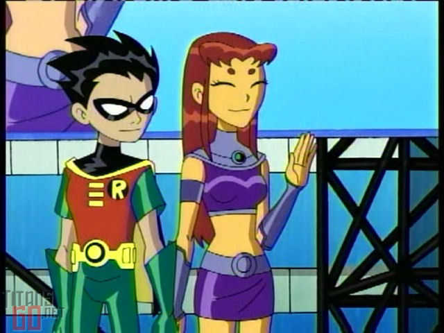 Imagenes Robin y Starfire