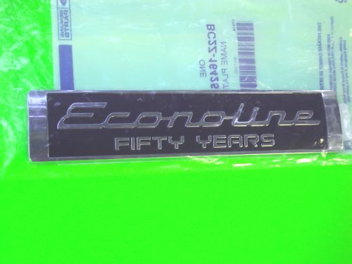 Econoline Fifty year emblem