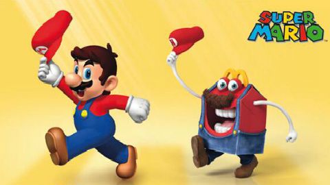 Mario et ses compères débarquent chez McDonald