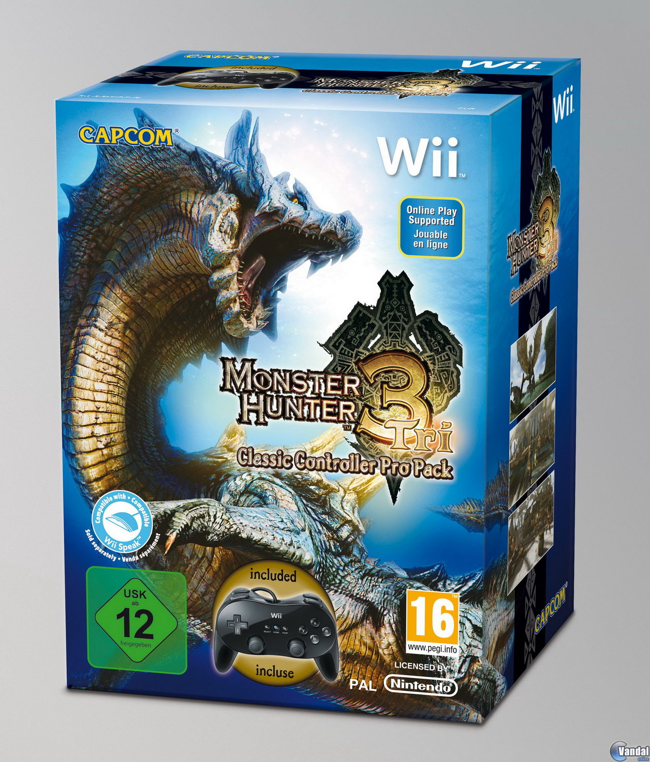 Monster Hunter Tri - Exclusiva Wii